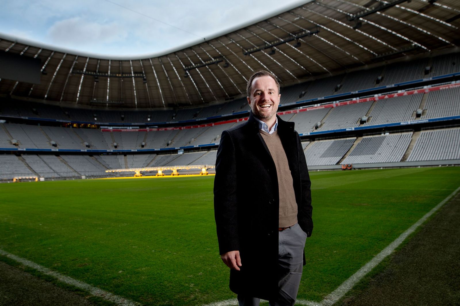 High-tech soccer experience